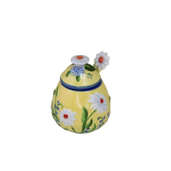 Temp-Tations | Dining | Temptations Figural Floral Daisy Sugar Bowl W ...
